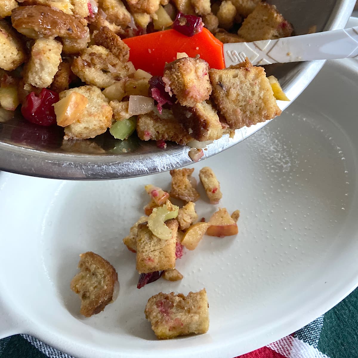Apple Cranberry Stuffing - Fit As A Fiddle Life